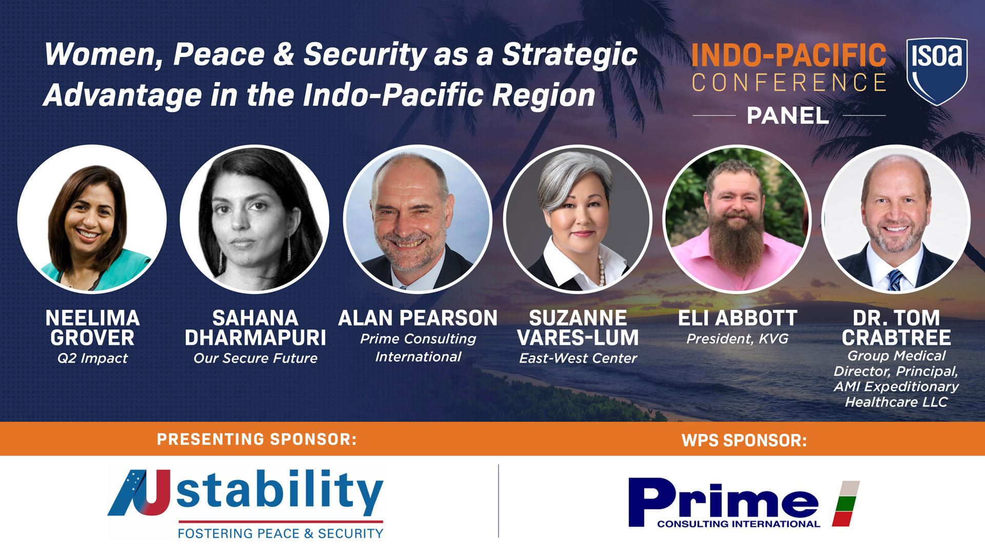 2023 ISOA Indo-Pacific Conference Agenda