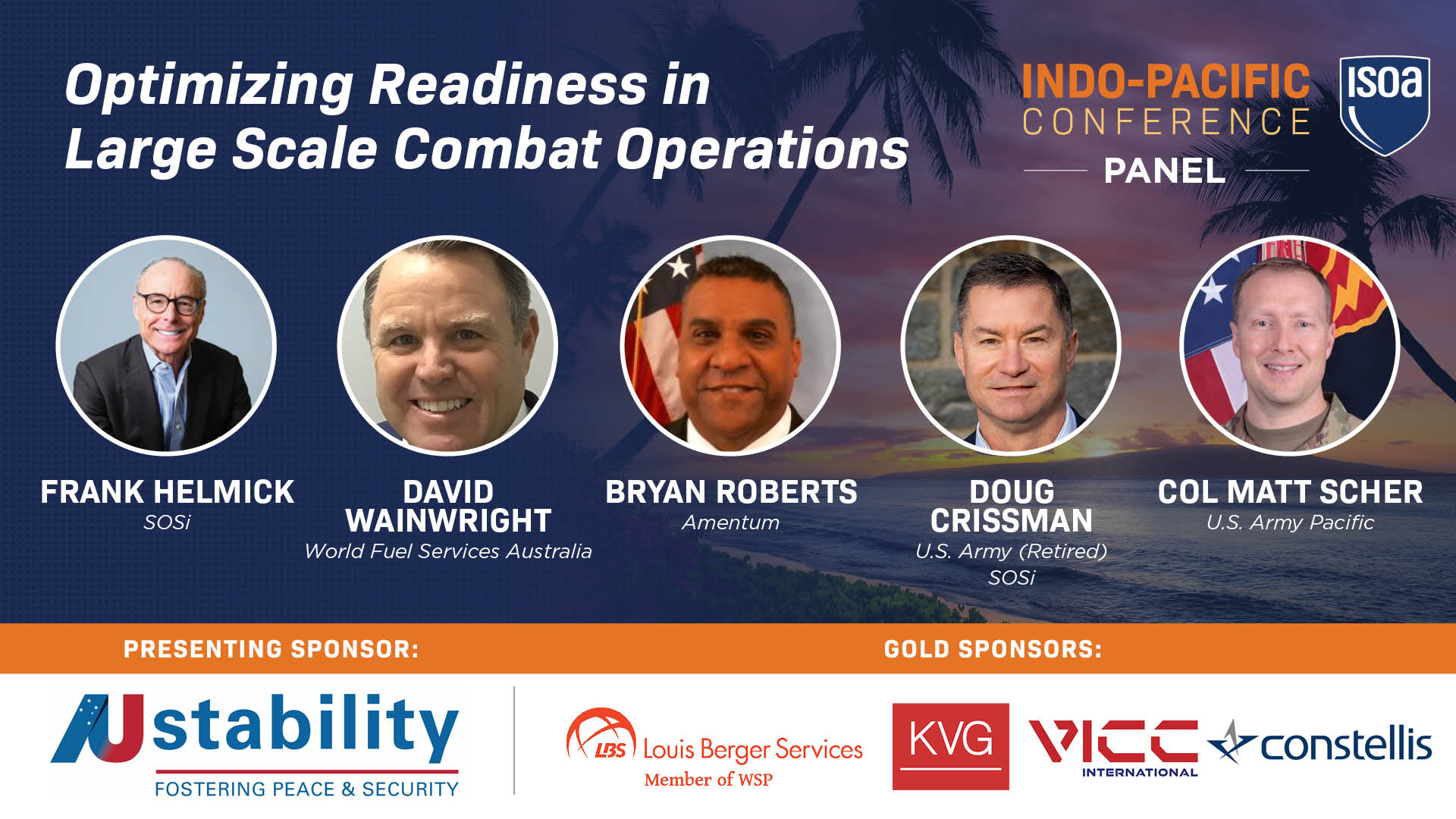 2023 ISOA Indo-Pacific Conference Agenda